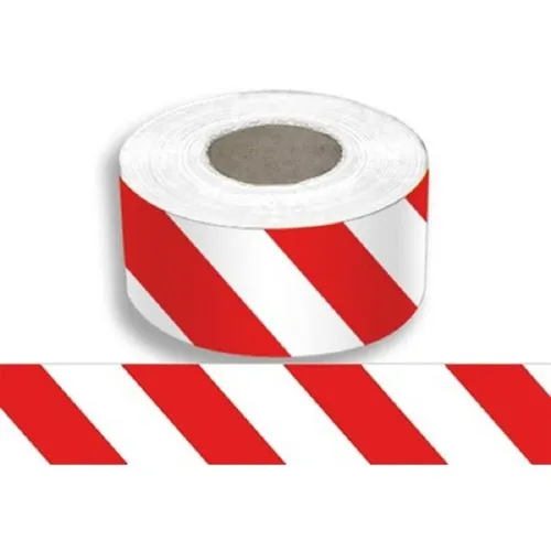 Red & White Warning Tape - Saudi Ducts